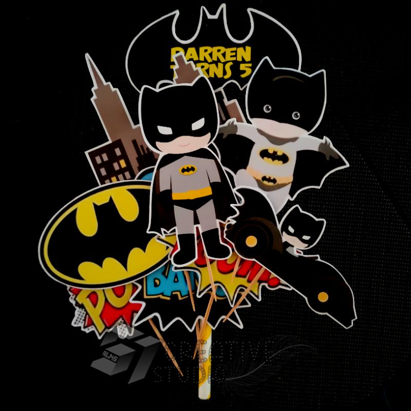 [Ready Stock] Custom Cake Topper Hiasan Kek Topper Cartoon Topper Kek ...