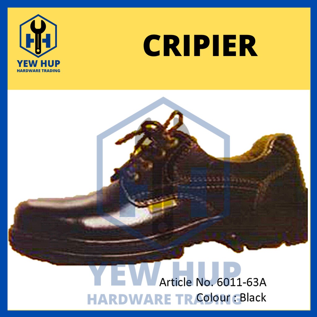 G 10 'CRIPIER' SAFETY SHOES -BLACK ( 6011-63A ) | Shopee Malaysia