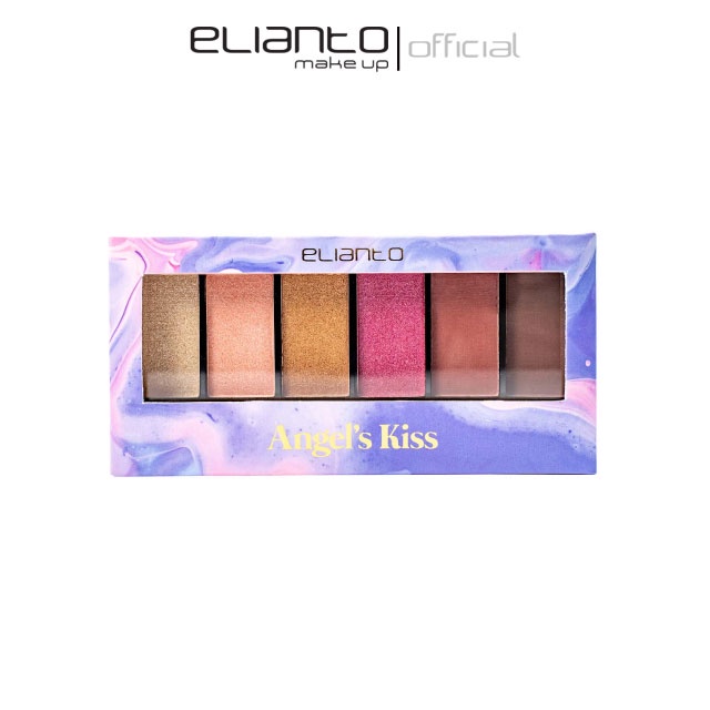 Elianto 6 Color Eyeshadow Palette Eye Makeup Palette Cosmetic 眼影盘 ...