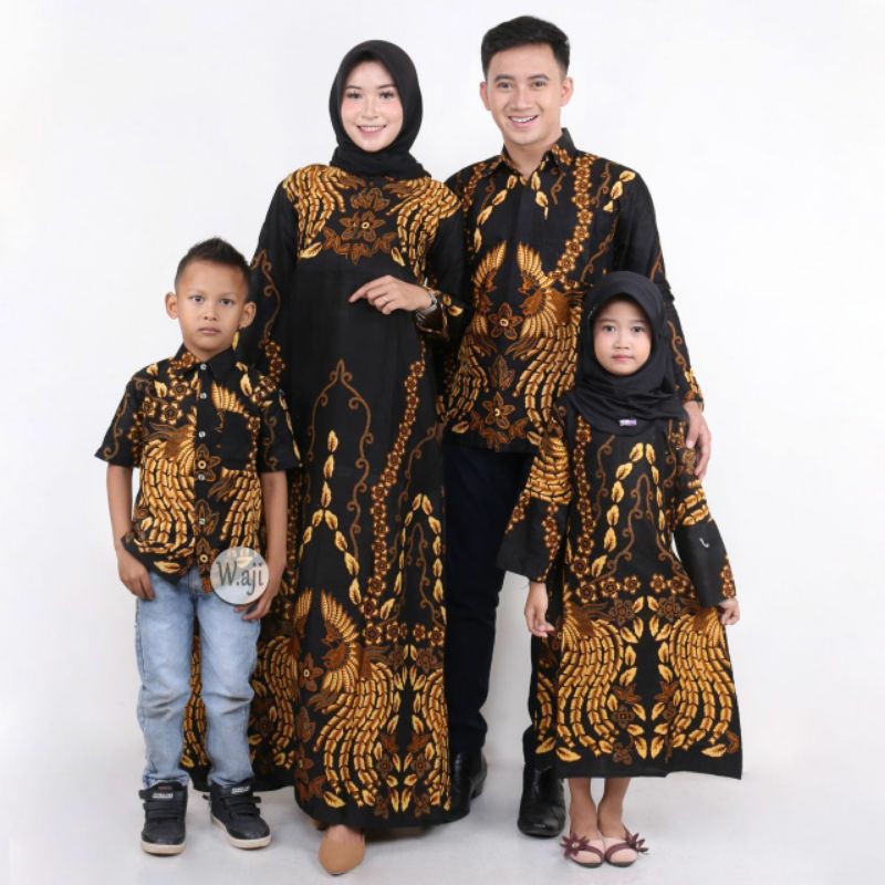 Batik COUPLE Family BATIK Clothes Family Uniform Father Mother Son ...