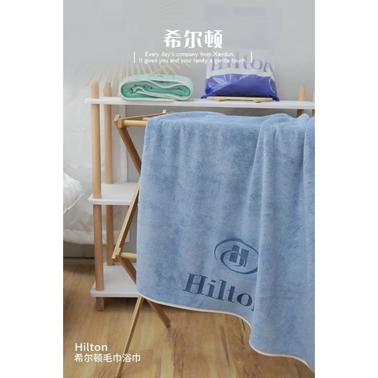 🌟 READYSTOCK 🇲🇾 🌟 HILTON TOWEL 2 IN 1 HIGH ABSORB WATER | Shopee Malaysia