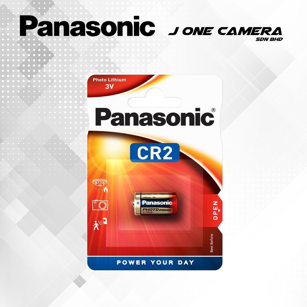Panasonic CR-2W/1BE Panasonic CR2 PhotoPower Lithium 3V | Shopee Malaysia