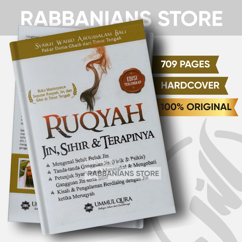 Ruqyah Jin, Magician And Therapeutic Book - Shaykh Abdussalam Bali ...