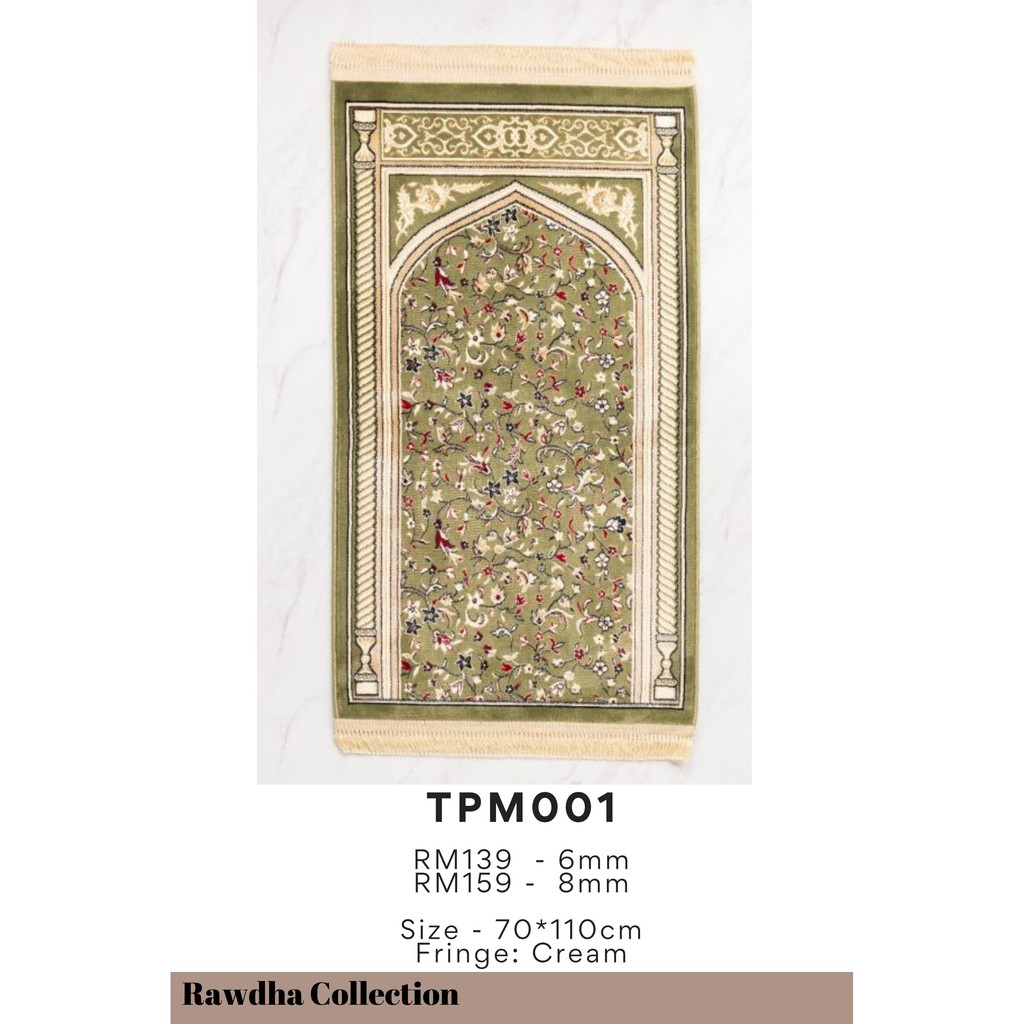 The Prayer Mat Sejadah (Rawdha Collection - TPM001) | Shopee Malaysia