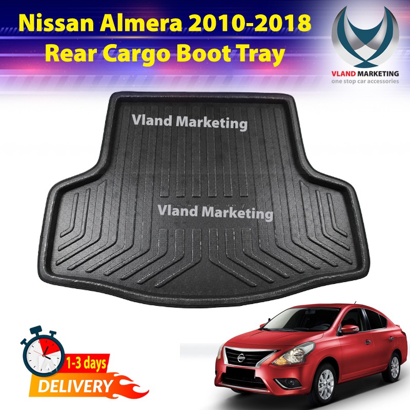 Nissan Almera 2010 - 2018 Rear Cargo Boot Tray | Shopee Malaysia