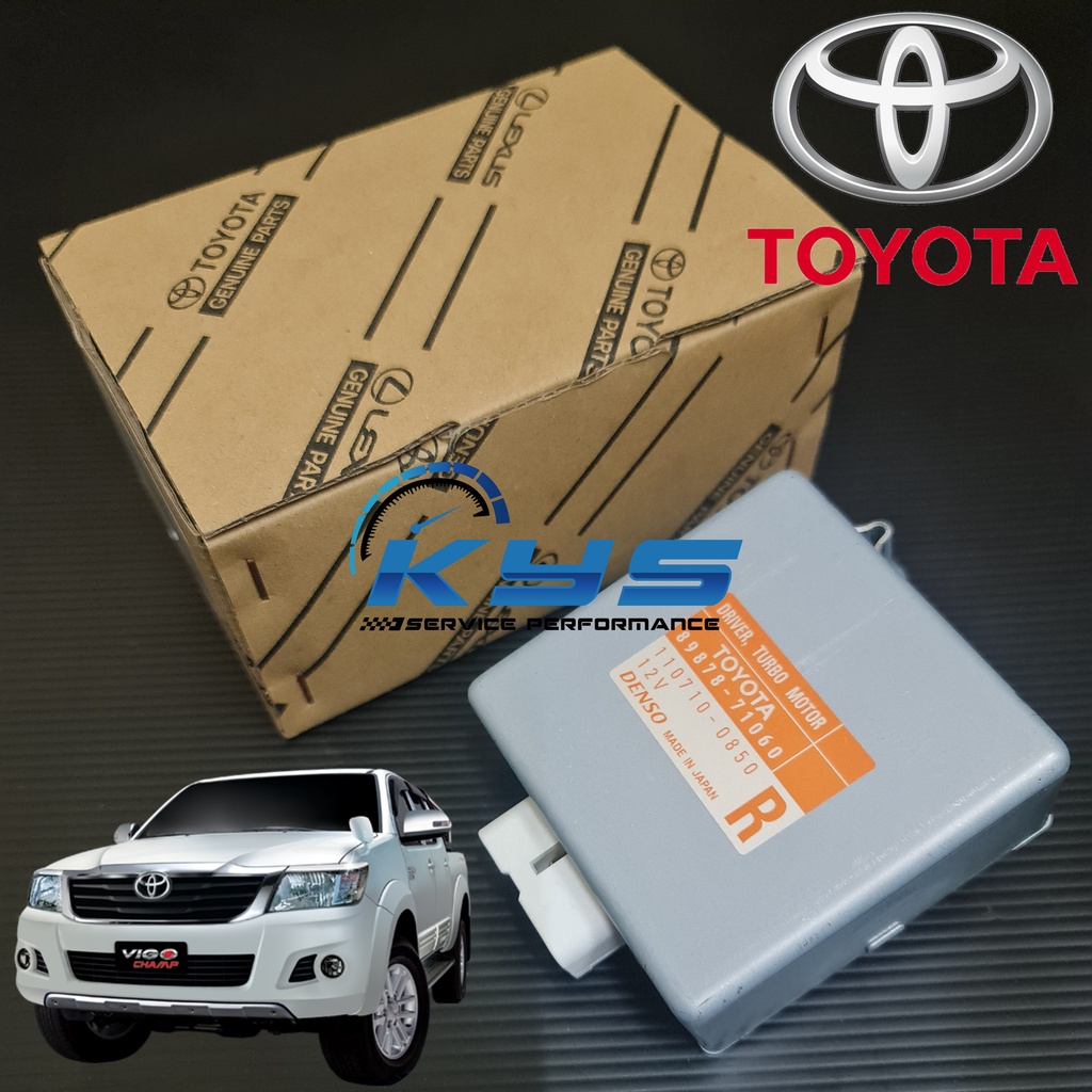89878-71060 TURBO MOTOR DRIVER # ECU TURBO # TOYOTA HILUX VIGO VNT 2.5 ...