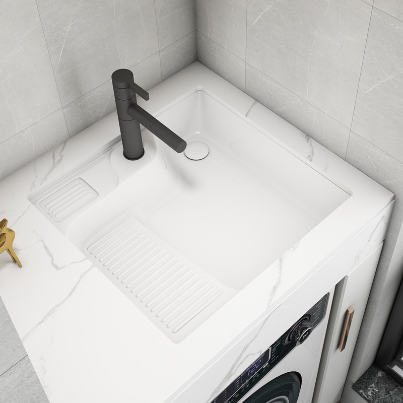 WH}Machine Basin Drop-in Sink Embedded Installation Ceramic Basin with ...