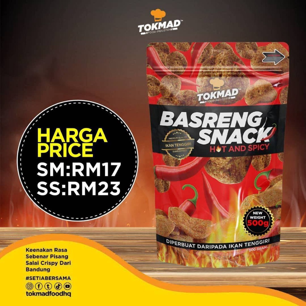 Basreng Snack Tokmad (500g) | Shopee Malaysia