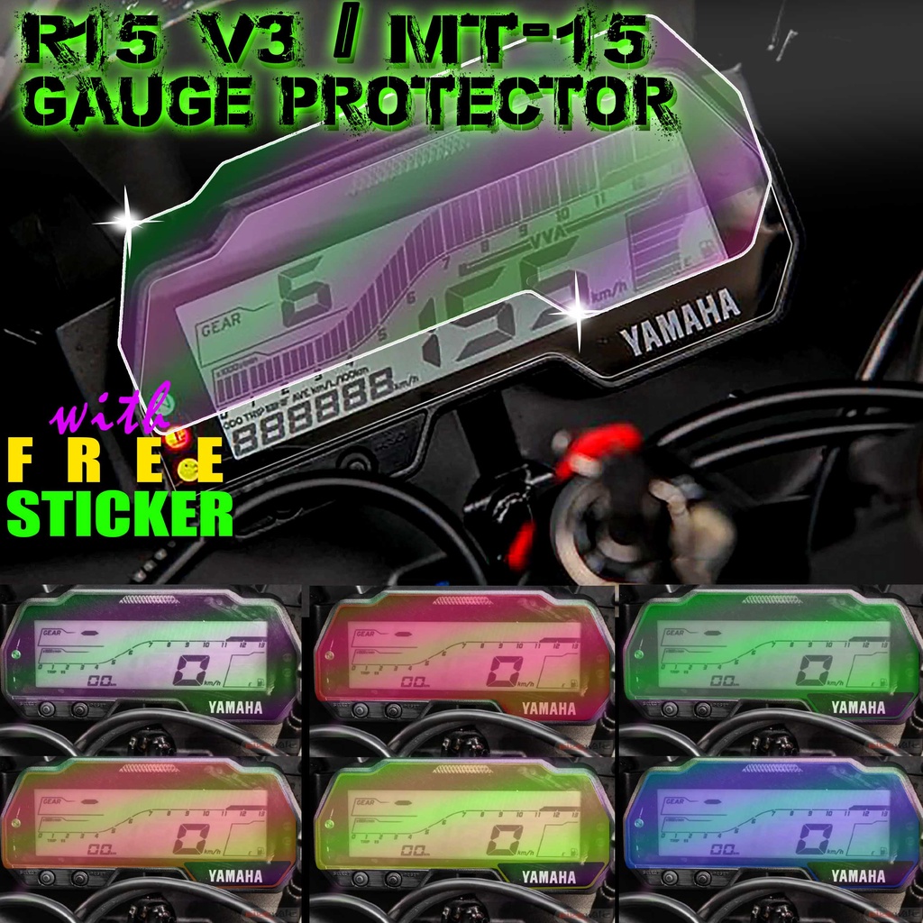 Chameleon R15 V3 Film Gauge Protector SPDM | Shopee Malaysia