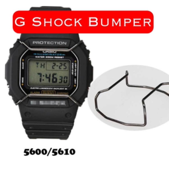 G Shock Bumper Bullbar Protection AE-1200 W218H GA110 GX56 DW5600 ...