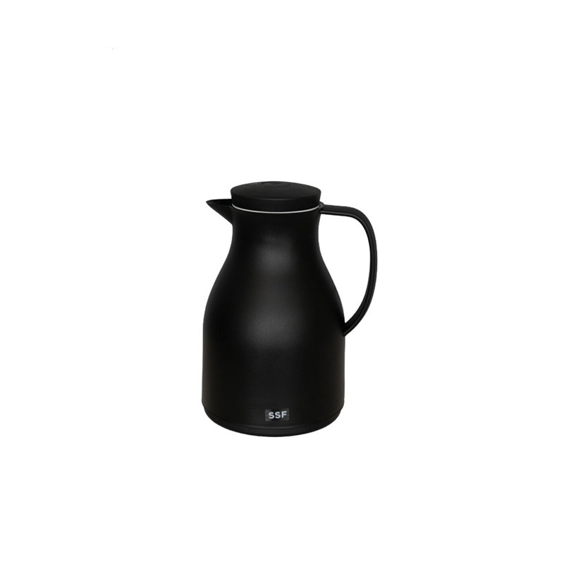 SSF 1L VACUUM JUG FLASK BLACK MATTE COLOR HOT AND COLD WATER | Shopee ...