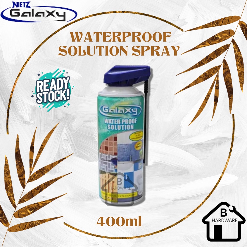 GALAXY WATERPROOF SOLUTION SPRAY 400ml | Shopee Malaysia