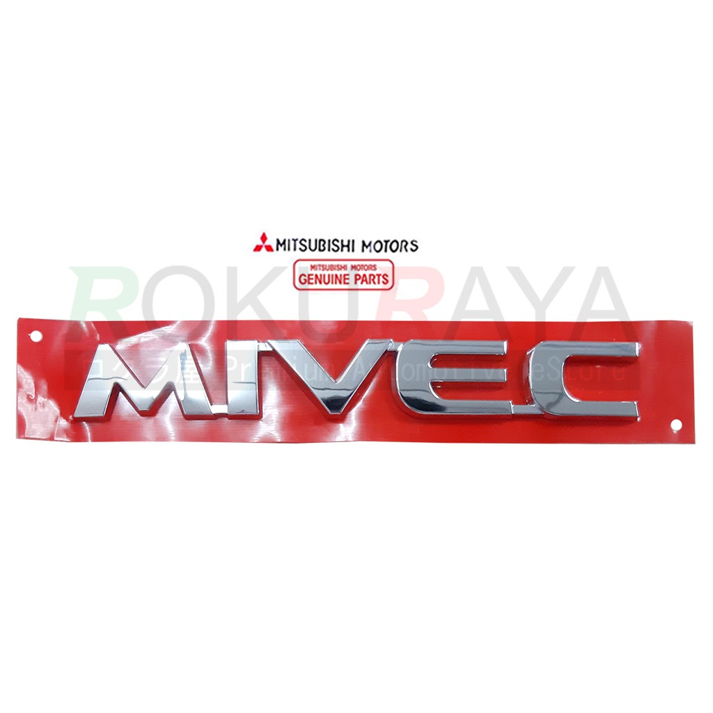 Mitsubishi Mirage Lancer Cyborg MIVEC MARK Original Genuine Parts ...