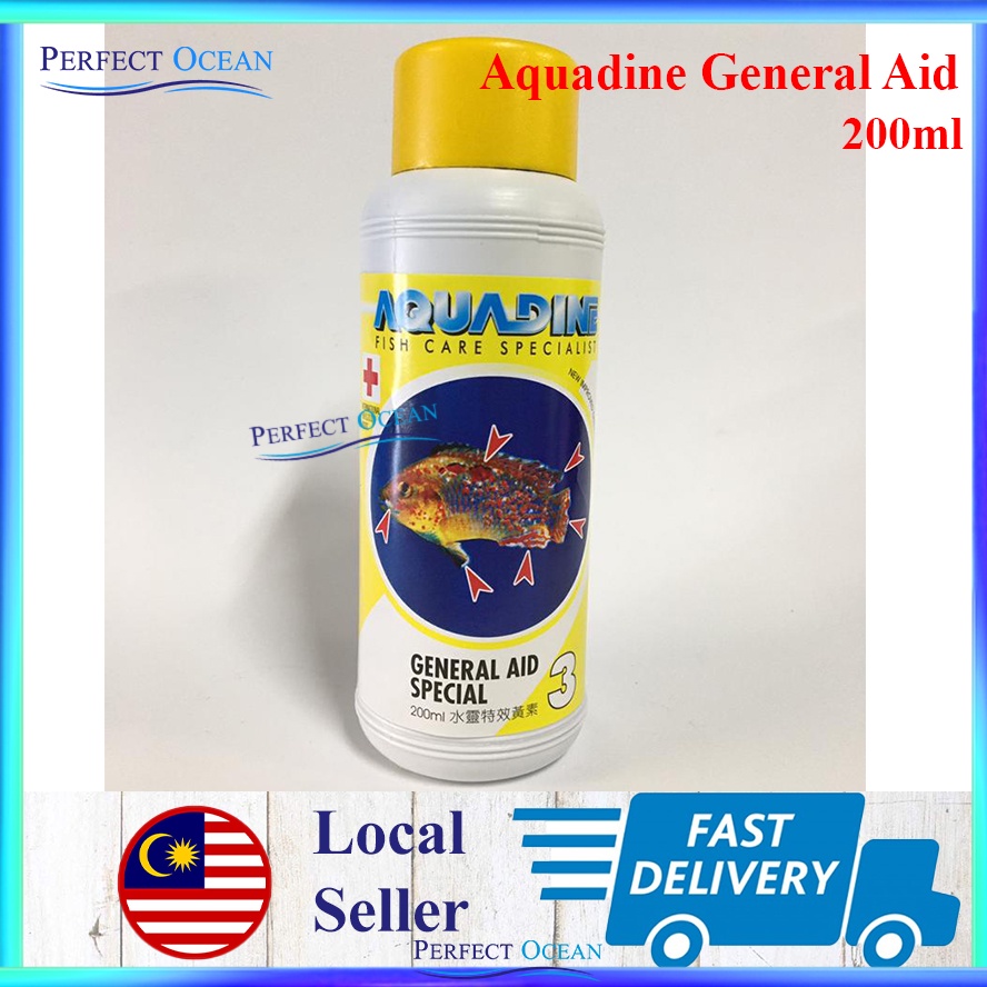 Aquadine Anti Chlorine, Anti White Spot, General Aid, Gill Fungus ...