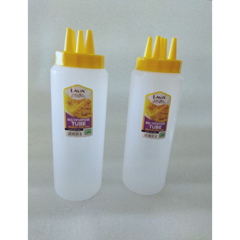 Multipurpose Tube (5 Holes)/Sos Bottle / Botol Roti Jala/Botol Sos (5 ...