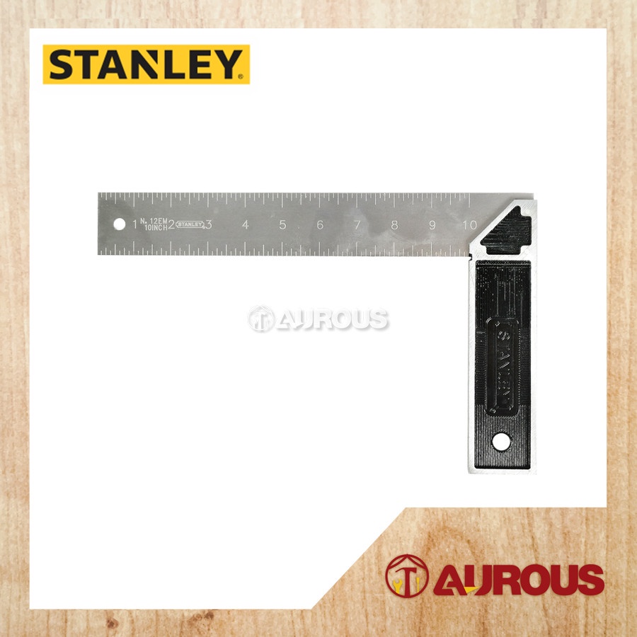 STANLEY TRY SQUARE RULER (6'' 46-530 , 10'' 46-534 , 12'' 46-536 ...