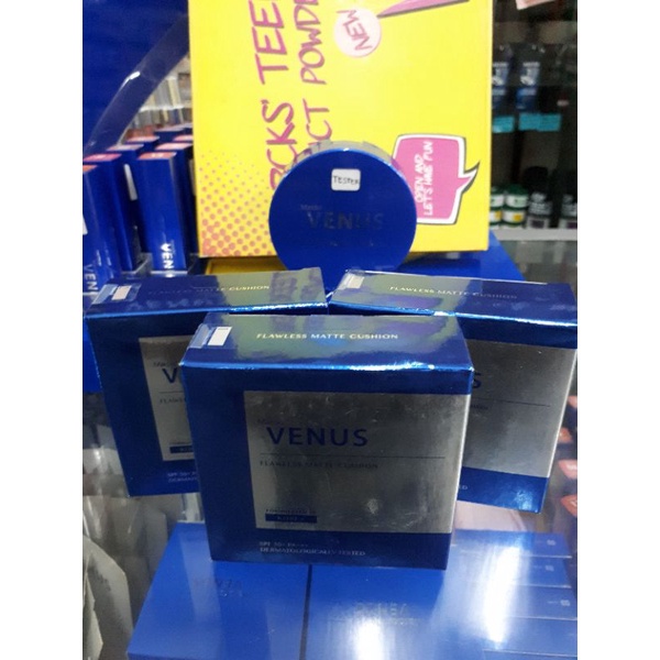 Venus Flawless Matte Cushion SPF50 PA 15g no 1,2,3 (write note ...