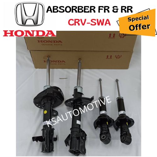 ORIGINAL HONDA CRV SWA 2.0 2.4 FRONT & REAR ABSORBER 1 PAIR LEFT & RIGHT | Shopee Malaysia