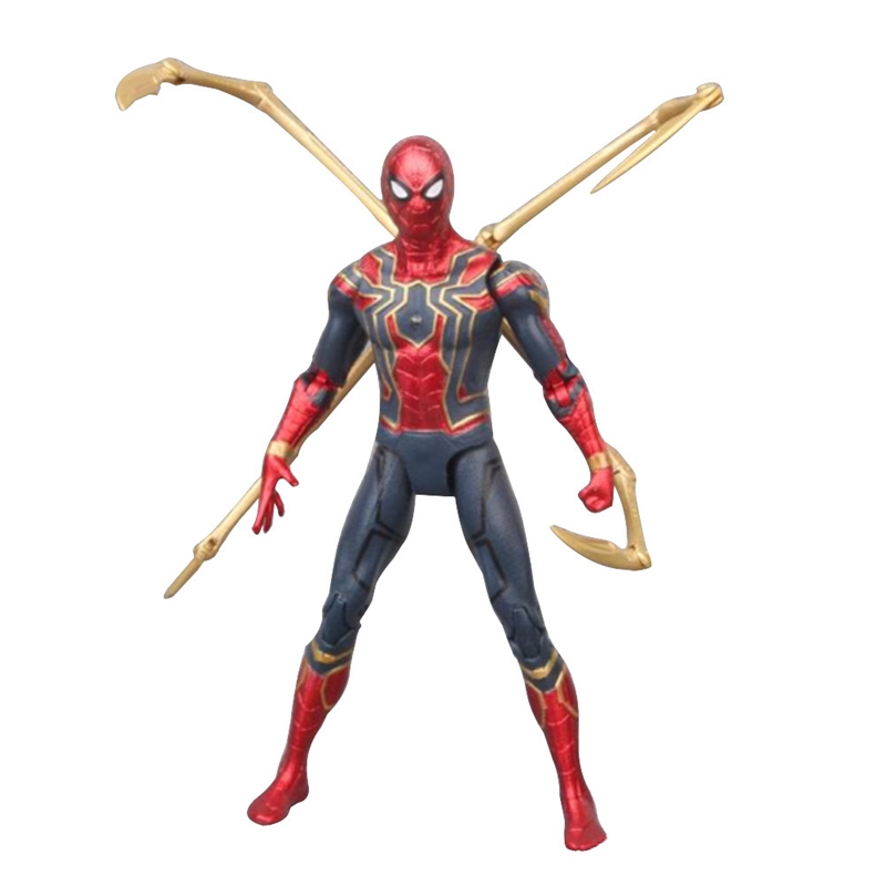Marvel Spiderman Avengers Infinity War Iron Spider-Man Action Figure ...