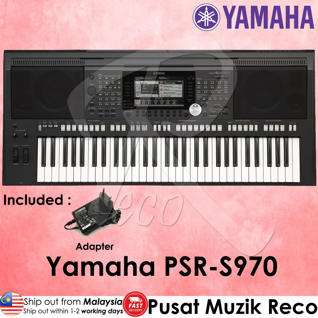 Yamaha PSR-S970 PSR S970 PSRS970 Portable Workstation Keyboard | Shopee ...