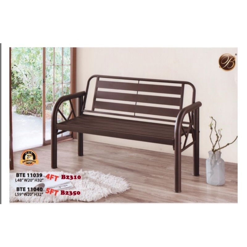 HOT SALES READY STOCK BENCH CHAIR OUTDOOR INDOOR RELAX 5 KAKI LIMA 3 ...