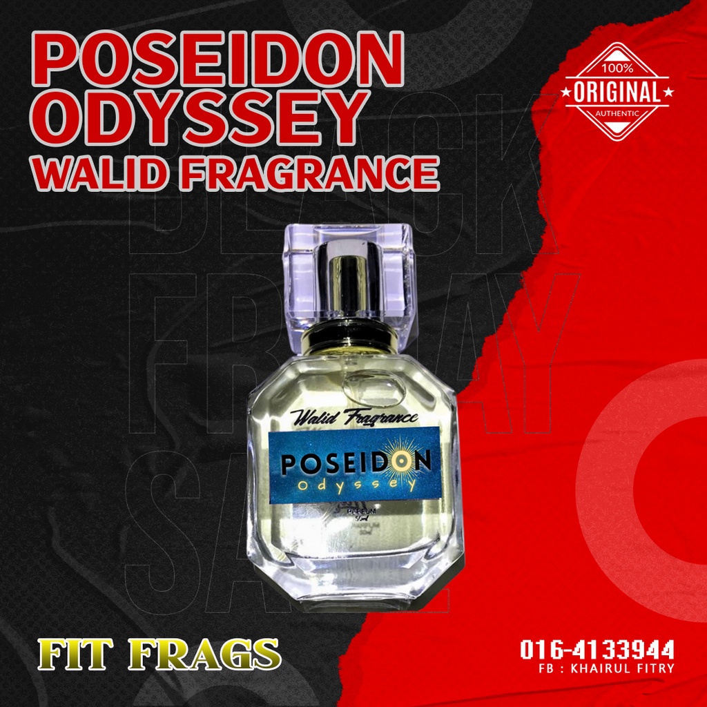 Walid Fragrance Poseidon Odyssey Parfum 50ml | Shopee Malaysia
