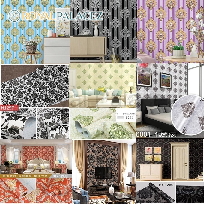 Royal Palacez - Wallpaper Wall Stickers Kerawang Self Adhesive ...
