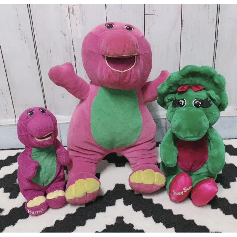 Soft Toys Barney & Friends 3 pcs RM 68 | Shopee Malaysia