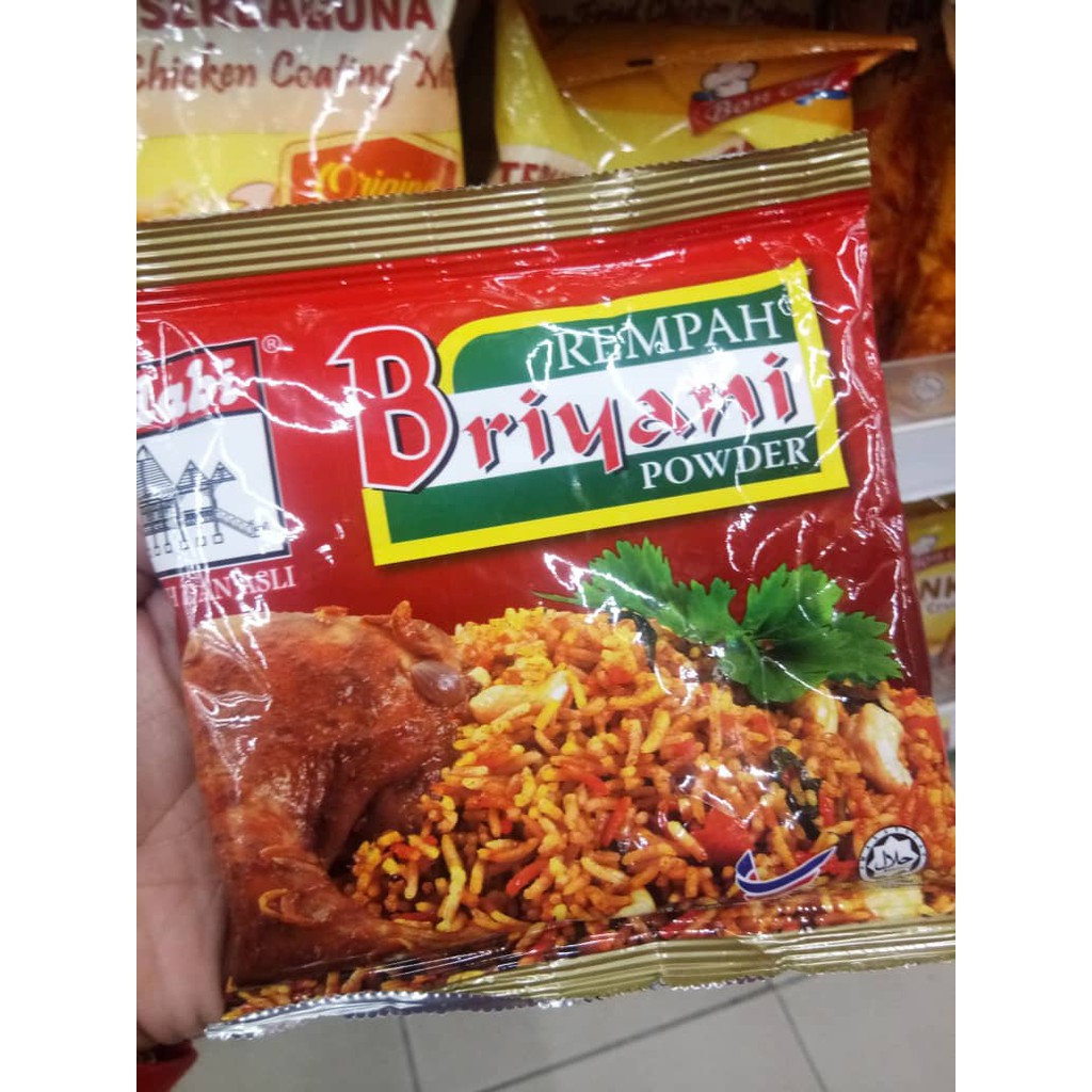 REMPAH NASI BRIYANI ADABI 100G | Shopee Malaysia