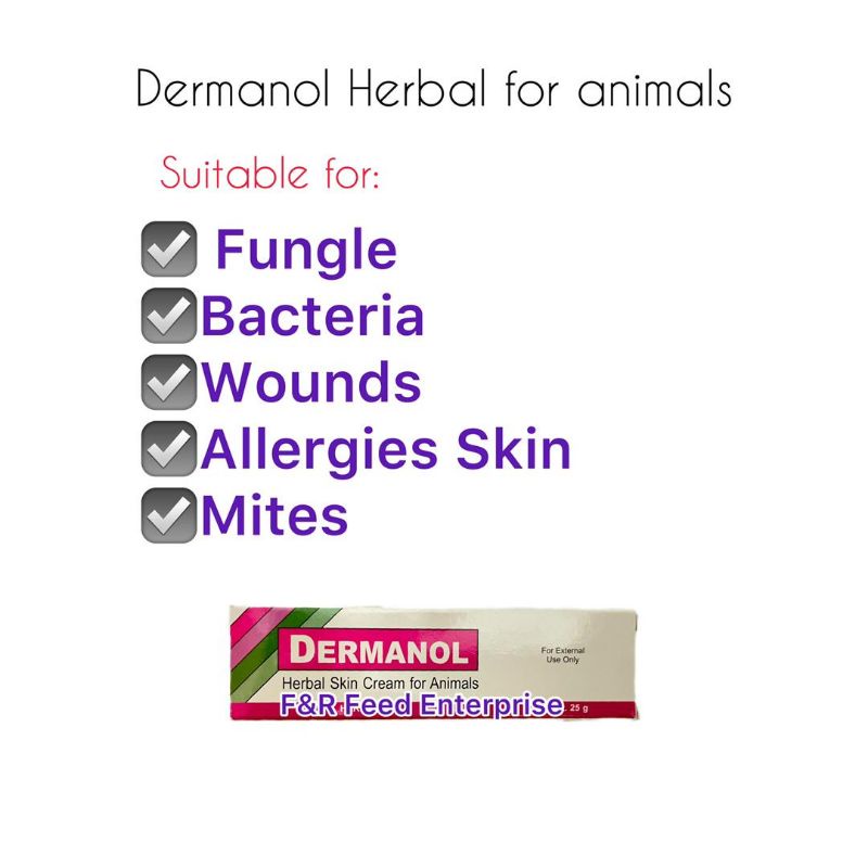 Dermanol Herbal Skin Cream (Ubat Kurap Kucing ) | Shopee Malaysia