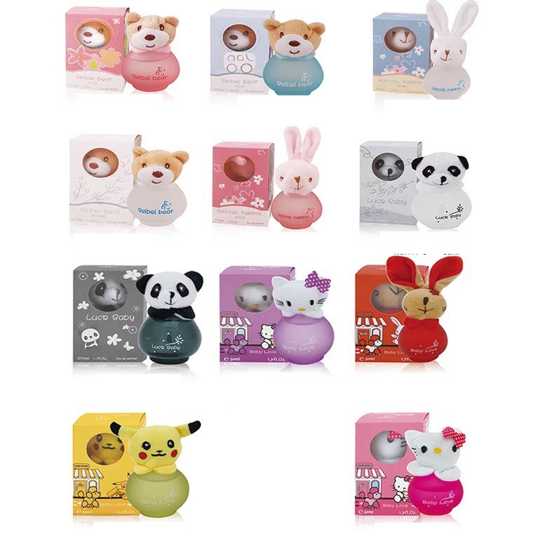 Beibei Kaloo Bear Rabbit Kitty Pikachu Perfume 50ml | Shopee Malaysia