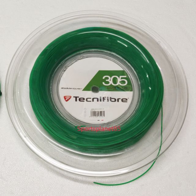Tecnifibre 305 Squash String (200m reel) | Shopee Malaysia
