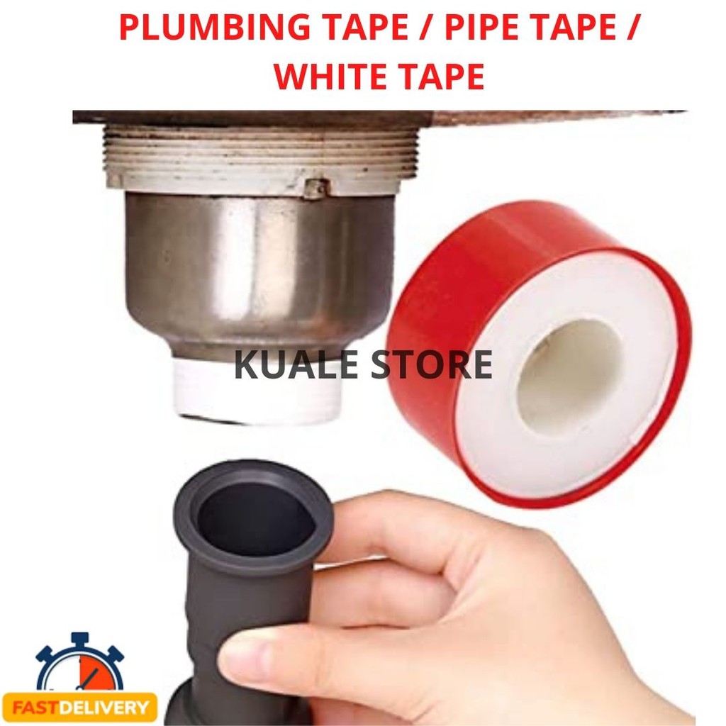 SHIP NOW!- PTFE Thread Seal Tape Plumbing Tape White Tape Pipe Tape ...