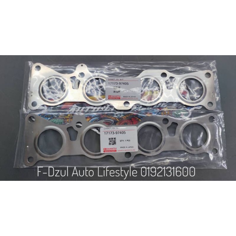 Daihatsu YRV K3-VET Exhaust Manifold Gasket (Metal) | Shopee Malaysia
