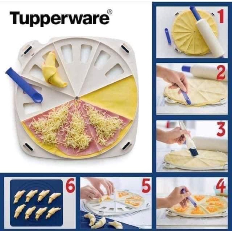 Tupperware Croissant Maker / Acuan Buat Roti Gulung | Shopee Malaysia