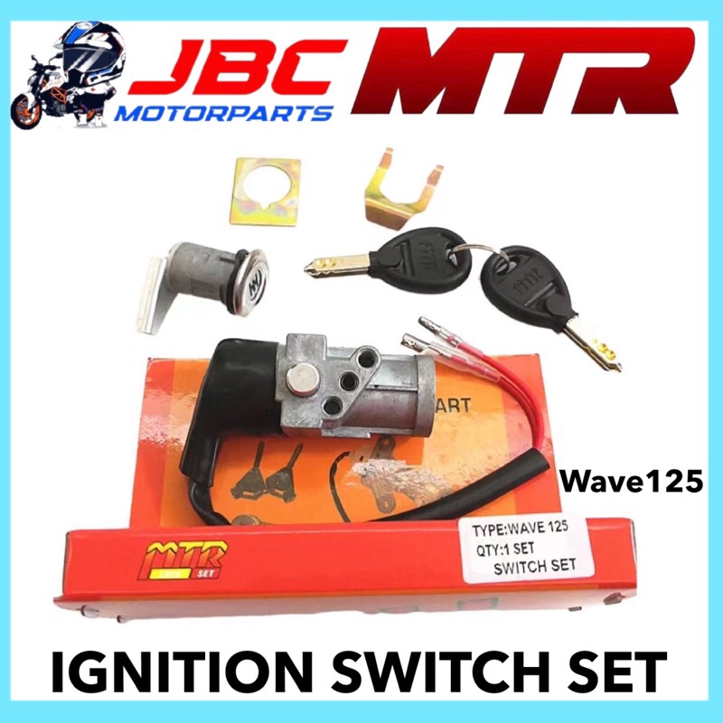 Ignition Switch Key Set Anti Theft Wave125 Wave100 Wave Alpha Wave100R ...