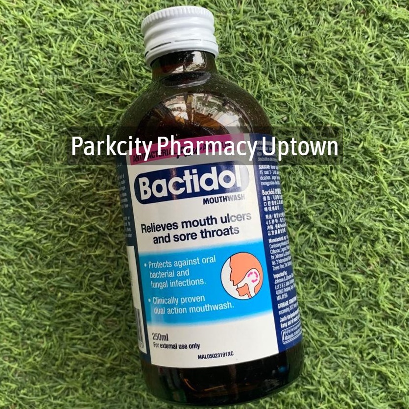 Bactidol Antibacterial Mouthwash 250ml ( Fragile , Glass ) Price ...