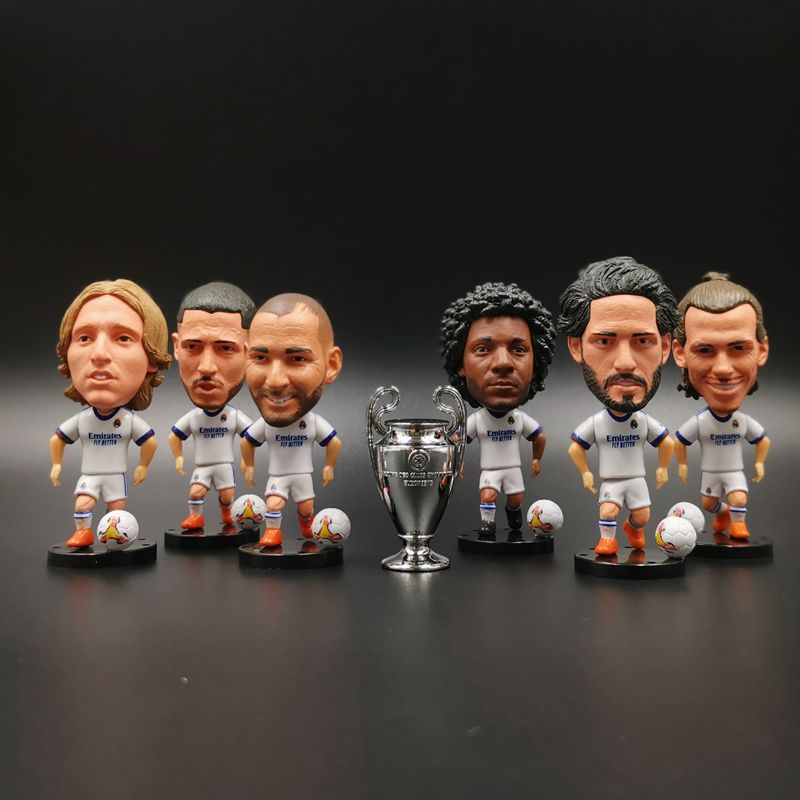 Real Madrid player dolls Cristiano Ronaldo Raul Figo Casillas Beckham ...
