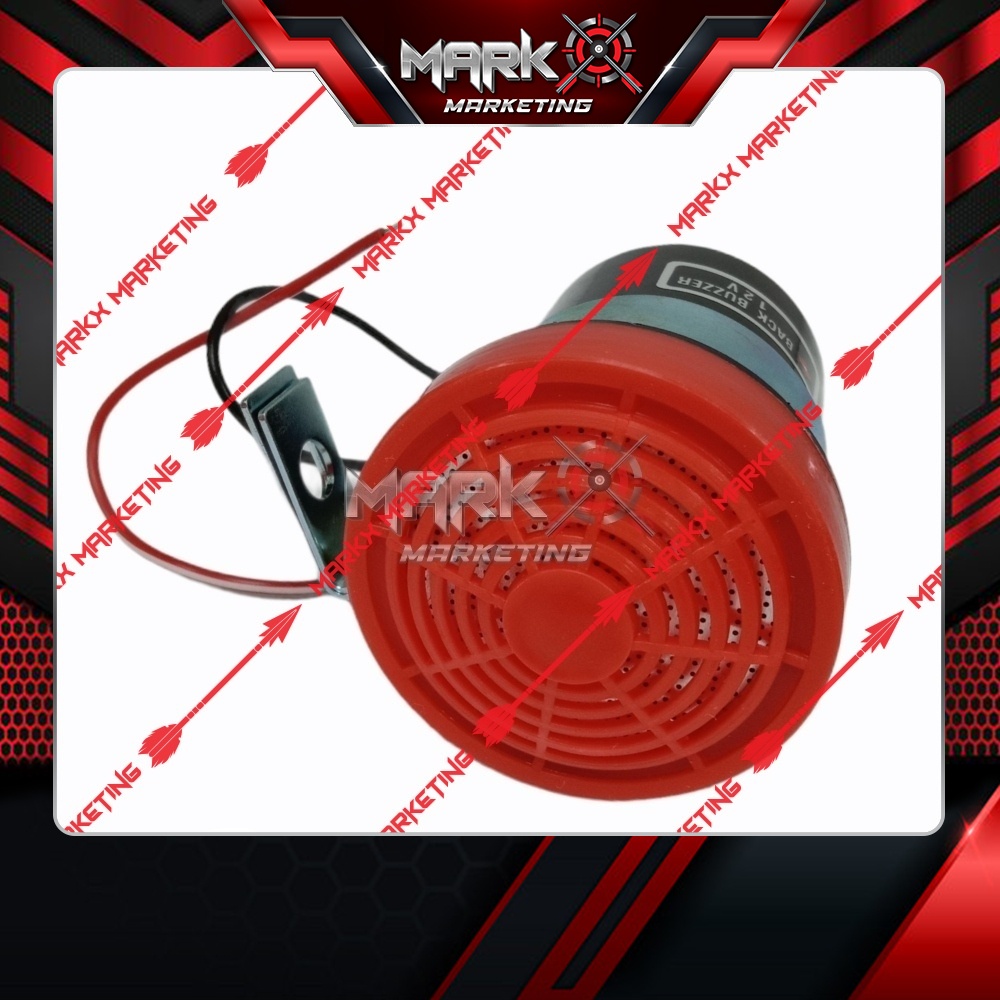 DC 12V 24V 105dB Auto Warning Siren Sound Signal Backup Alarms Horns ...