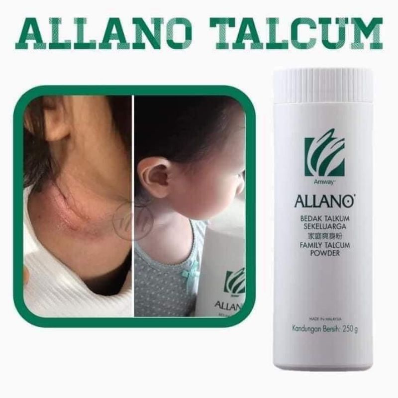 Allano Talcum Powder Products by AMWAY 💯 | Shopee Malaysia