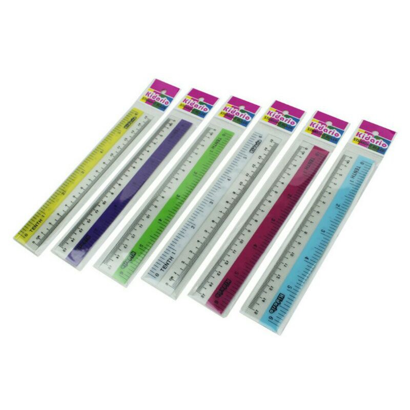 Kidario Ruler PVC 15CM/6" 1Pcs | Shopee Malaysia