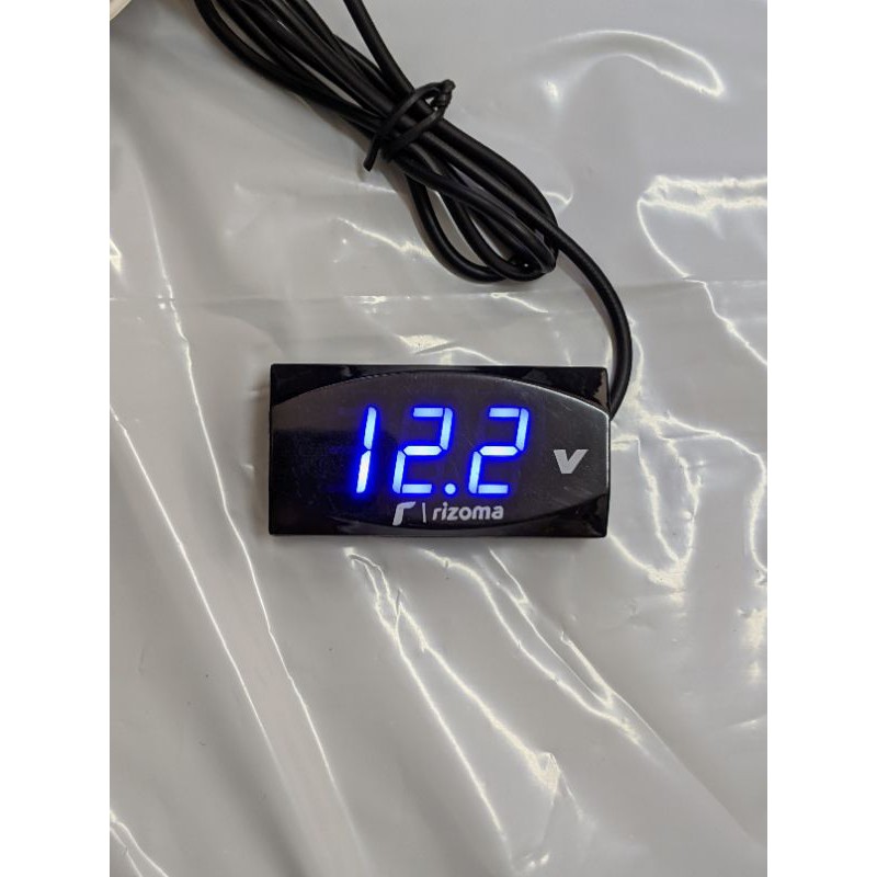 Voltmeter Rizoma Waterproof Motor Kereta | Shopee Malaysia