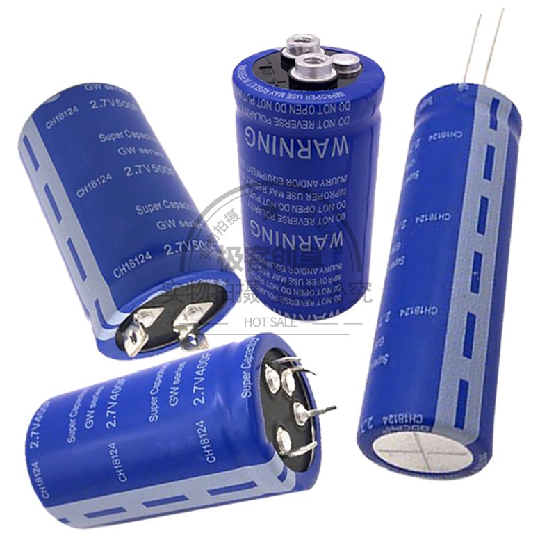 2.7V 360F 400F 500F Super Capacitor Farad Capacitor Ultracapacitor Low ESR High Frequency for ...