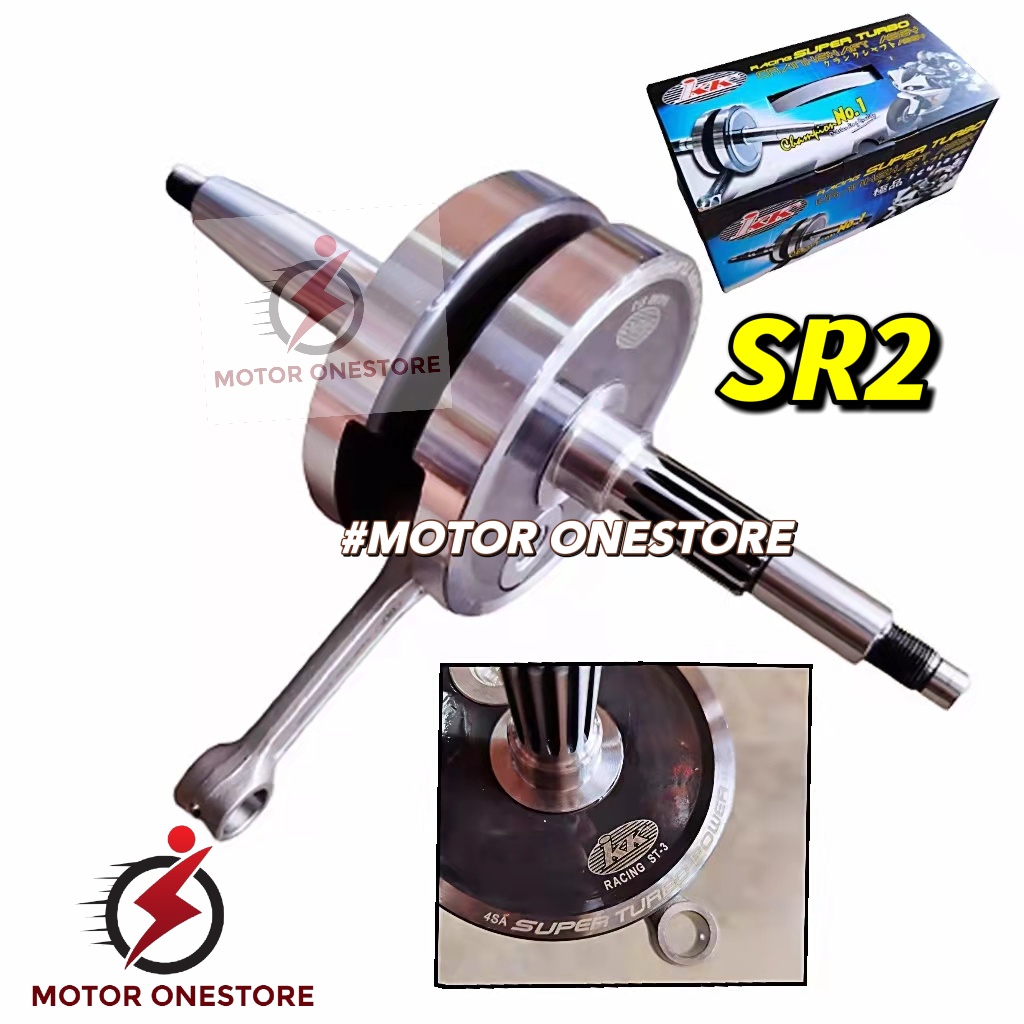 IKK CRANKSHAFT LC135 Y15ZR LC150 JET 4MM ROD 100MM SR2 SUPER TURBO ...