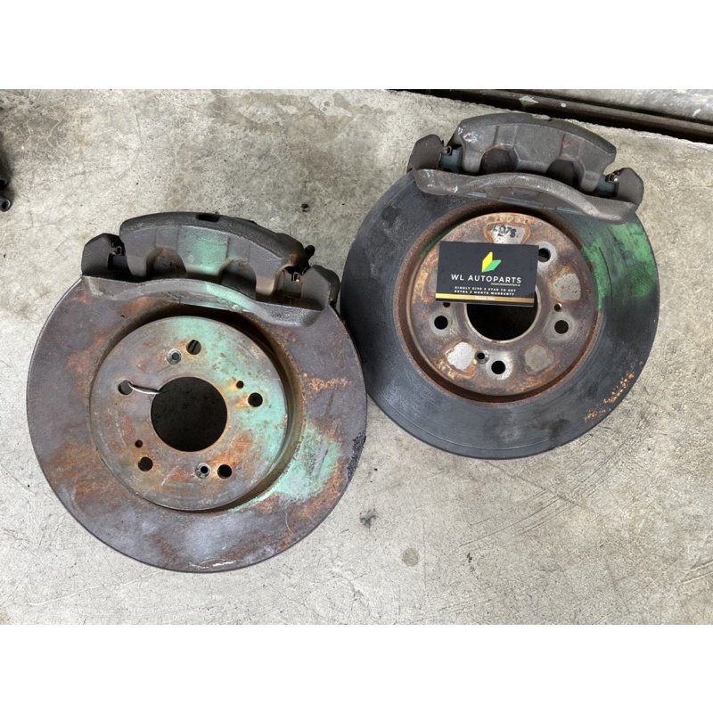 honda twin pot caliper 300mm disc brake diameter modified myvi viva ...
