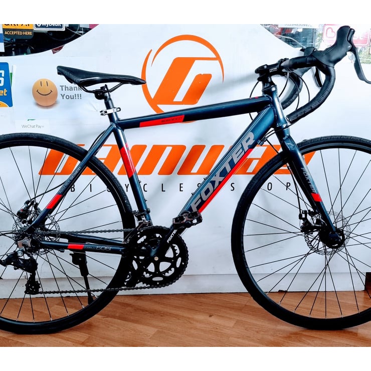 Foxter Alloy Sensah 2x8 Gear Disc set Agile Ride Geometry Innovation ...