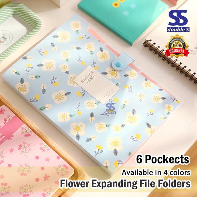 Expanding File 6 Pocket/A4 File Folders | Shopee Malaysia
