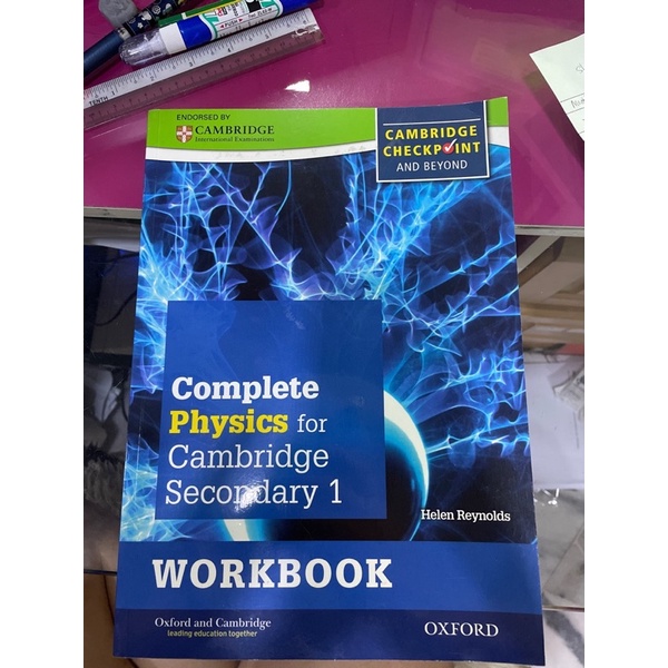 complete physics for Cambridge secondary 1 workbook | Shopee Malaysia