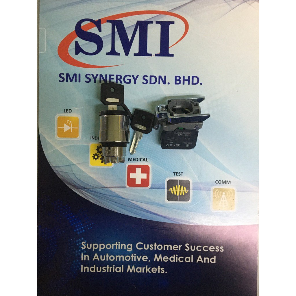 SCHNEIDER ELECTRIC KEY SWITCH & SELECTOR SWITCH COMPLETE UNITS, XB4 ...