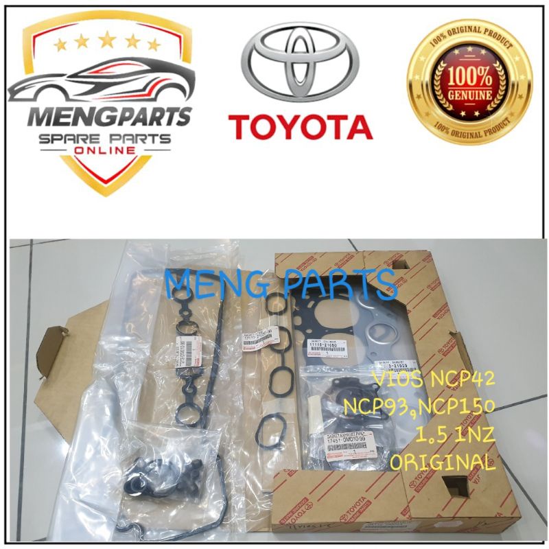 TOYOTA VIOS NCP42 ,NCP93 NCP150 1.5 (1NZ-FE) 2003Y-2015Y ORIGINAL TOP ...